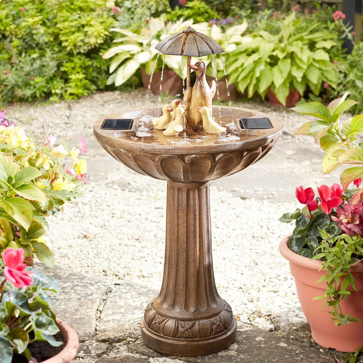 Smart Solar Mill Solar-Powered Water Fountain Feature – Nordic Stars